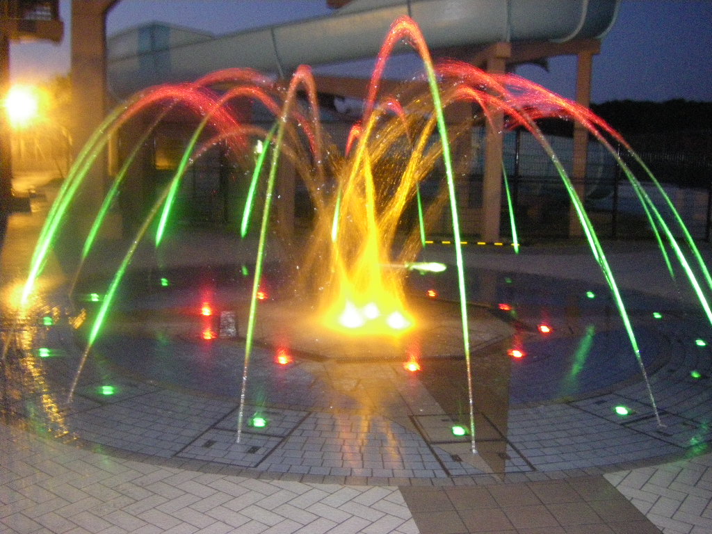 Torii Station Water Park Multi-Pattern Fountain, Okinawa, Japan, 2008 ...