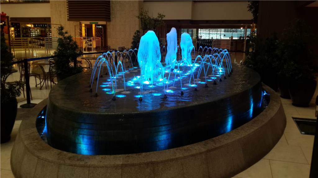 ESP Mall Multi-pattern Ringjet Fountain with Foaming Jet Fountains and ...